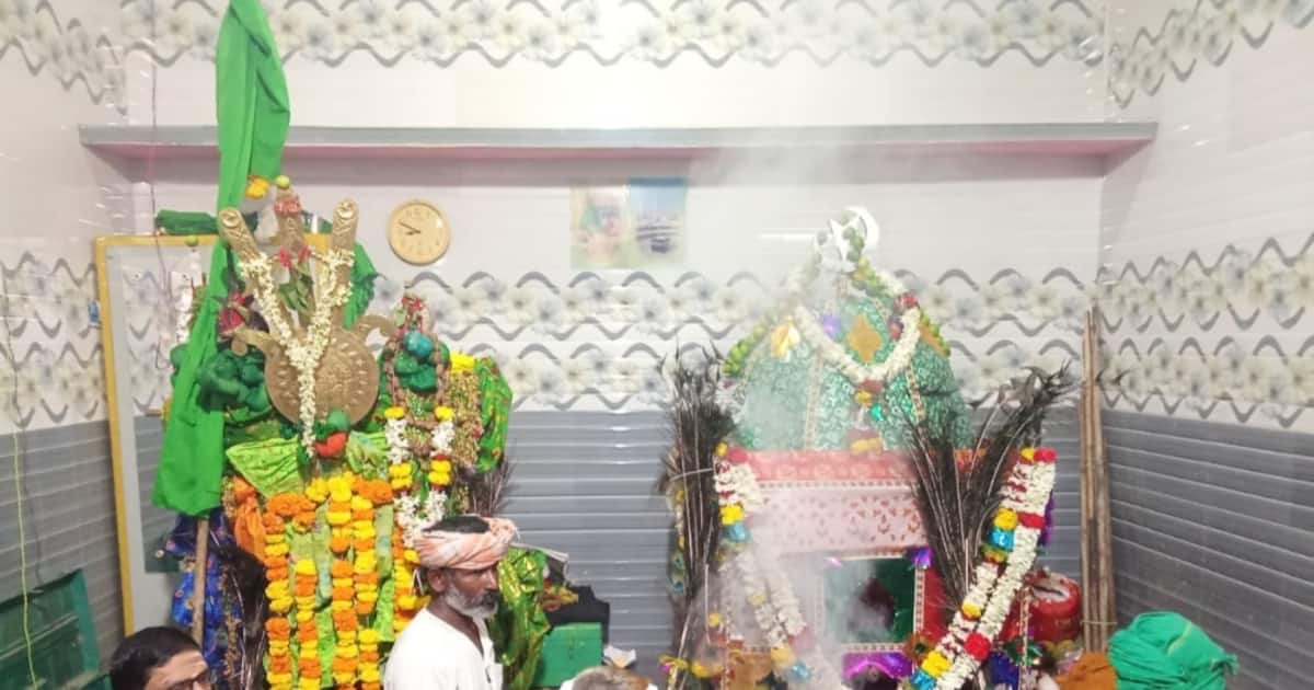 muharram festival celebration of devotion, procession of doli and panjas