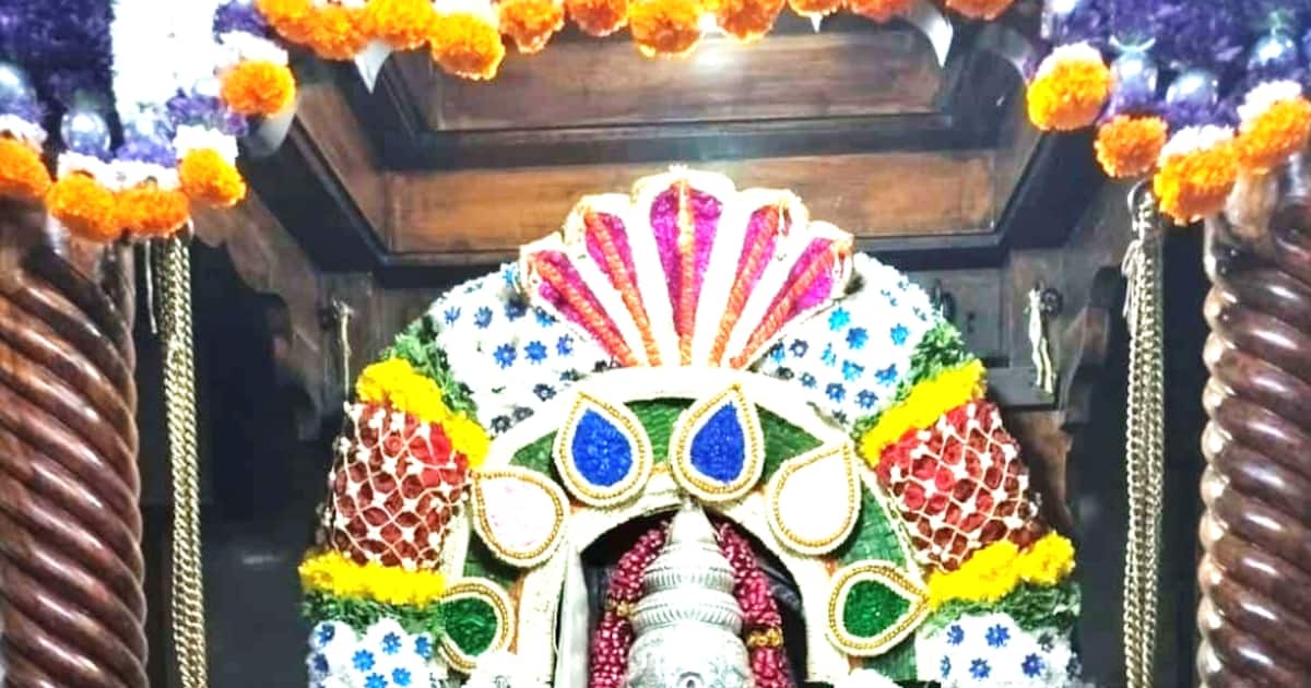 the brahma rathod festival of sri durgamba devi at antaraghatte is ...