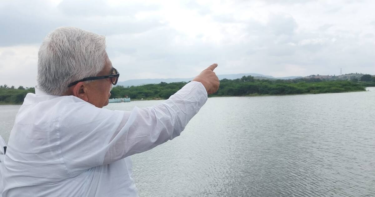 g.s. patil won the hearts of the people through model projects