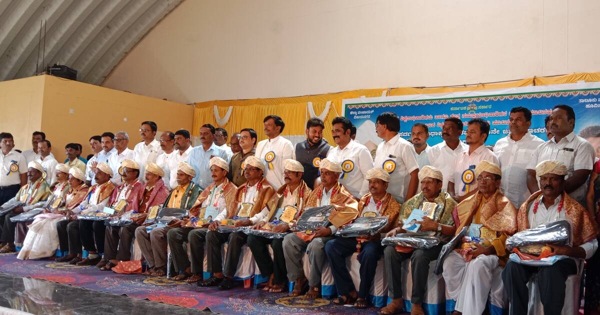 foundation stone laying for guru bhavan at vishulahadgali