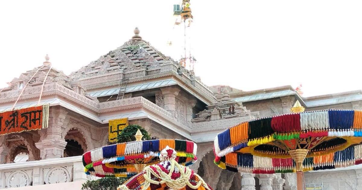 dedication of golden prabhvali to ayodhya balarama