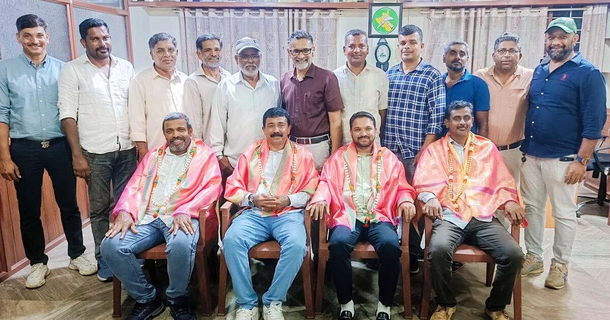 kodava muslim association felicitates the new office bearers