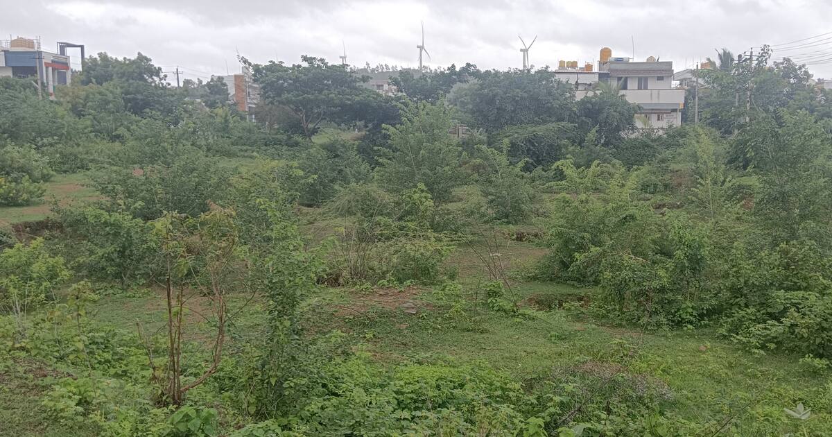 the site of badagi gurubhavan which has been lying in ruins for decades