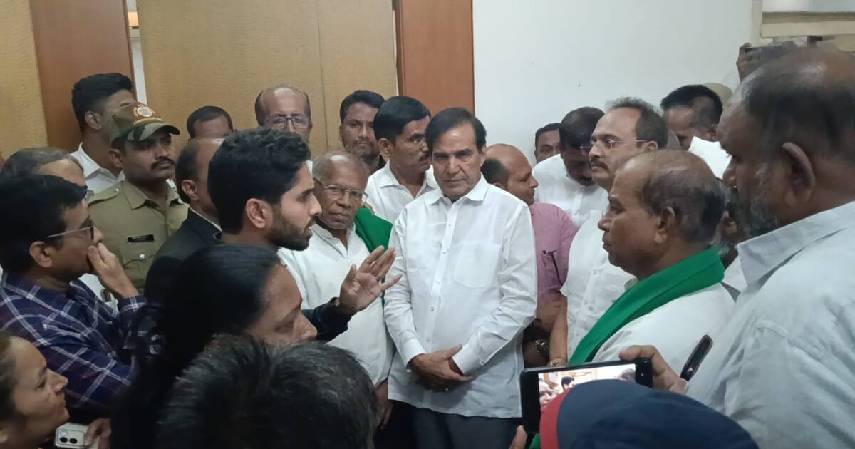 dharwad is strongly opposed to hidal dam water