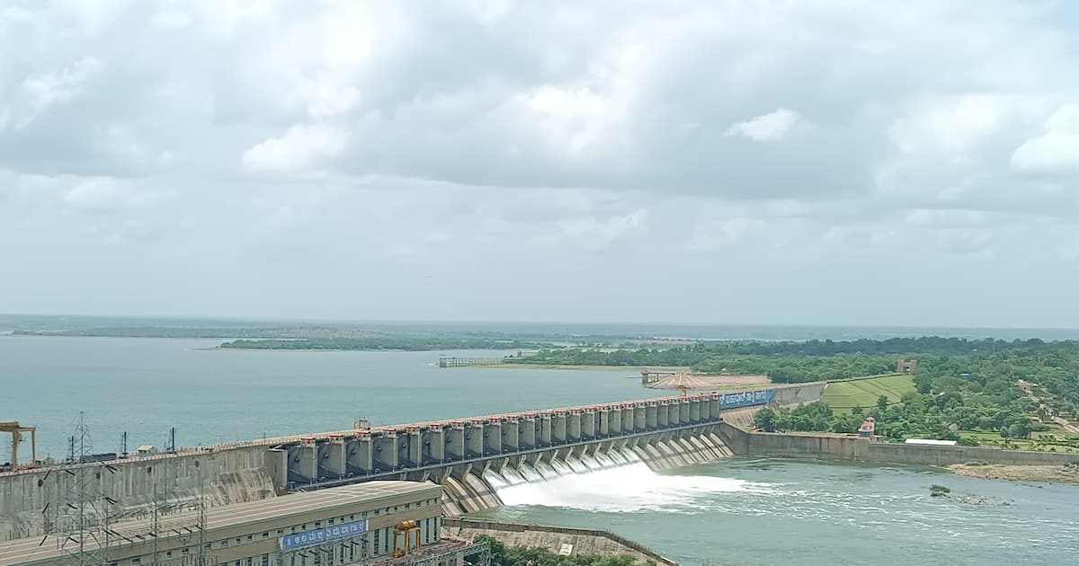 inflow into almatti dam increases