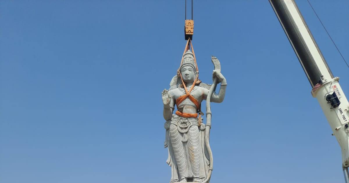 unveiling of abhaya sri rama murthy of mantralaya - unveiling of abhaya ...