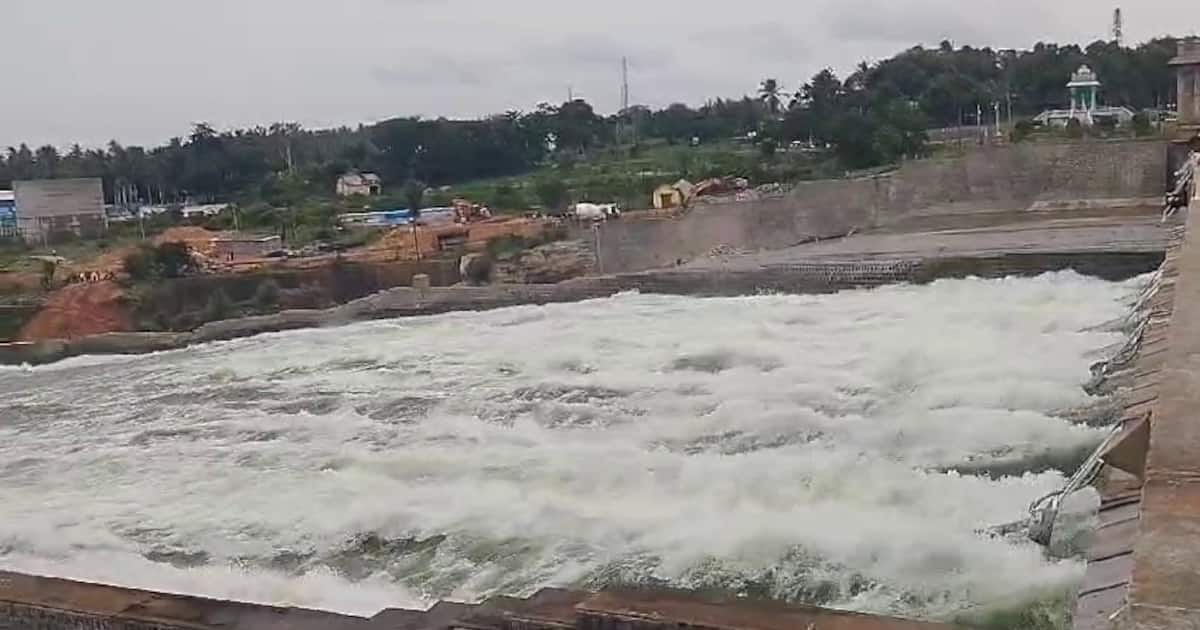 15 tmc water to krs in five days