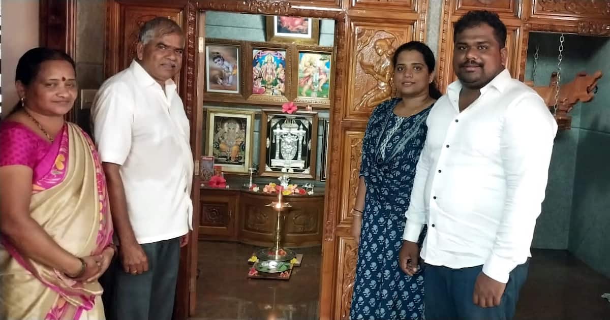 nanda deepa has been burning since the construction of the temple