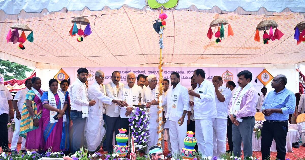 dussehra is a festival of culture and heritage: sharanabasappa ...