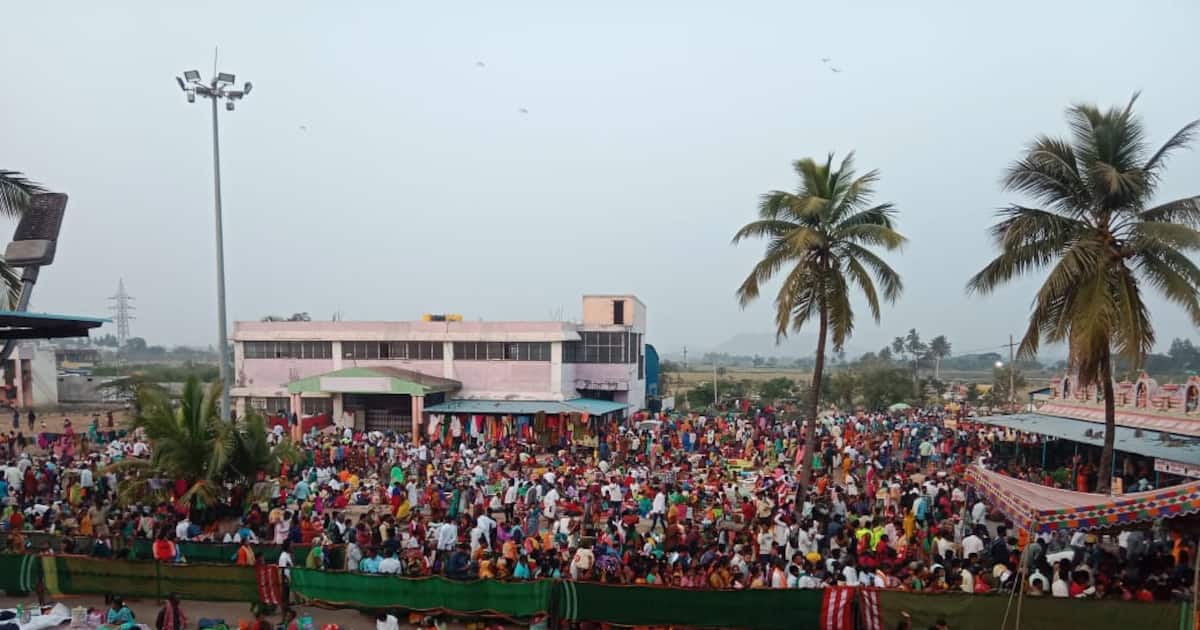 more than 7 lakh devotees visit huligemma devi