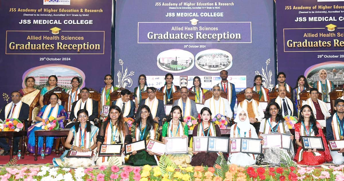 convocation of students of jss medical college, department of allied ...